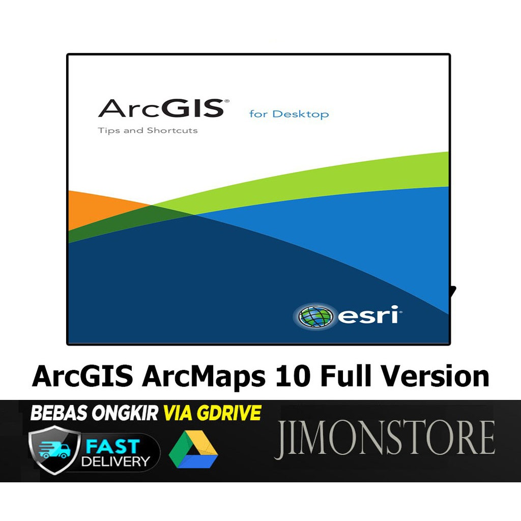 Jual Aplikasi ArcGIS ArcMaps 10 Full Version - LIFETIME GARANSI | Shopee Indonesia