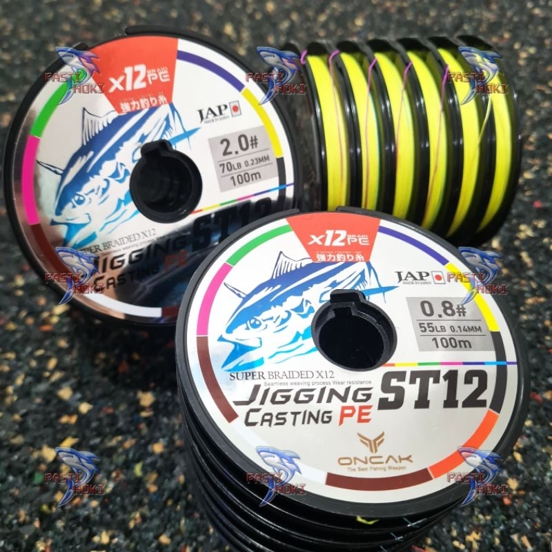 Jual Senar Pancing PE Oncak Super Braided x12 / Pe kuat / Tali Pe ...