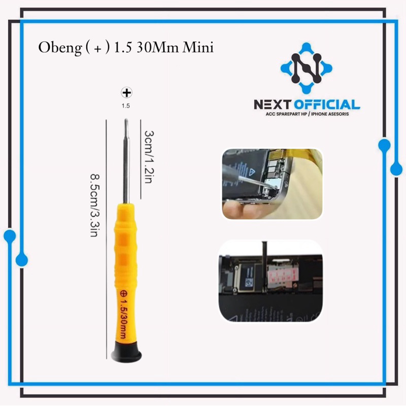 Jual Obeng Mini + 1.5.30Mm | Shopee Indonesia