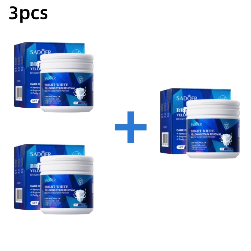 Jual SADOER Teeth Whitening Powder Pemutih Gigi Pasta Gigi Sikat ...