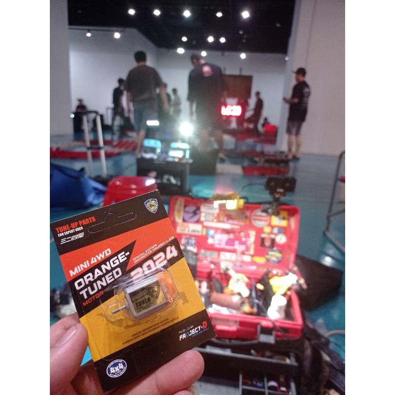 Jual dinamo orange tuned mini4wd project D bukan mesin Tamiya torque ...