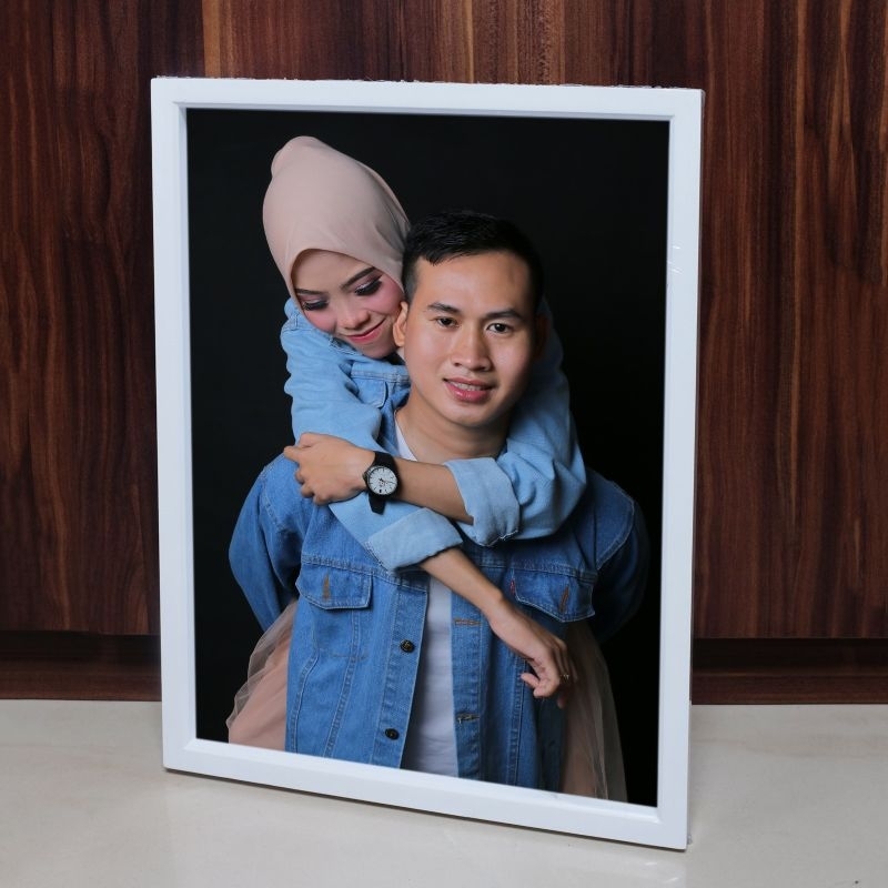 Jual Frame JL2M putih 30x40 | Bingkai foto putih | Shopee Indonesia
