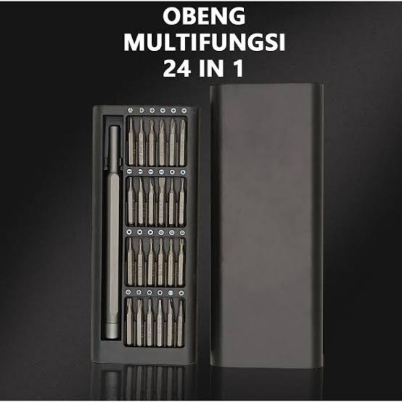 Jual Obeng Set 24 magnetik untuk reparasi hp jam tangan dan lainnya ...