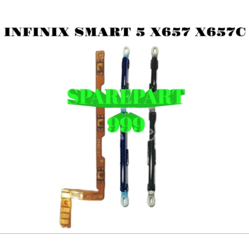 Jual TOMBOL/ FLEXIBEL ON OFF VOLUME INFINIX SMART 5 X657 X657C TOMBOL ...