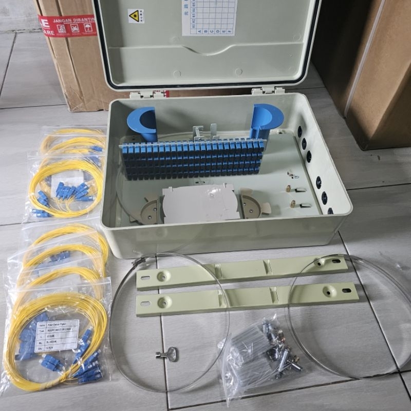 Jual odc 96 core lengkap pigtail sc upc / odc tiang 96 core | Shopee ...