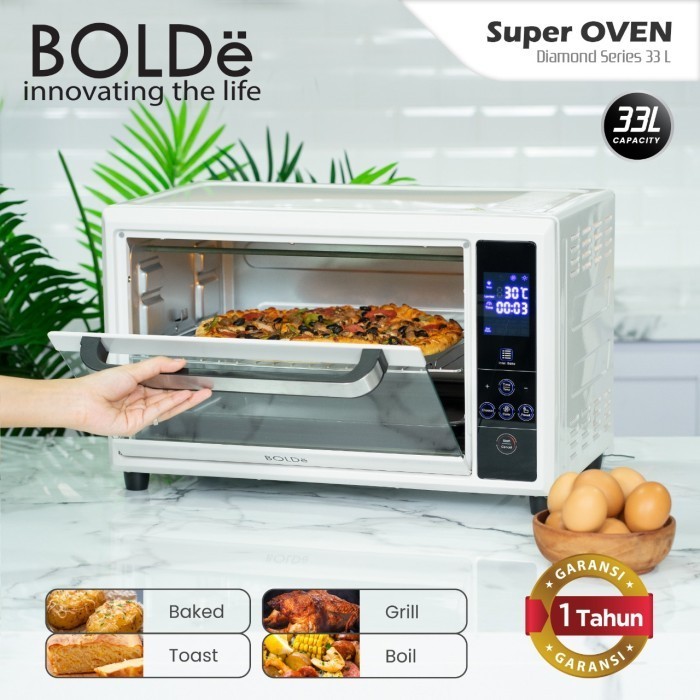 Jual BOLDe Super Oven Digital 33L Oven Listrik Kapasitas Besar 33 Liter ...