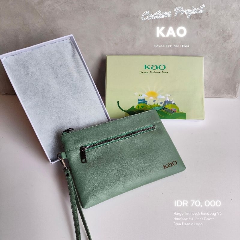 Jual Paket Seminar Kit Hampers Handbag Kulit Costum Logo V3 | Shopee ...