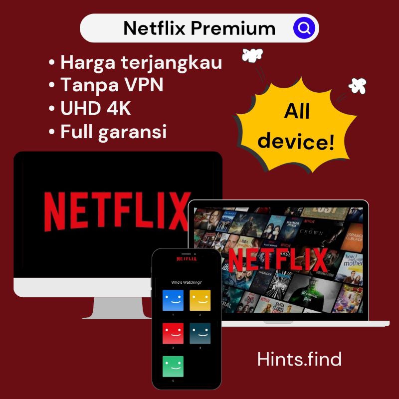 Jual Ntflx Premium Murah Semiprivat Dan Privat Shopee Indonesia
