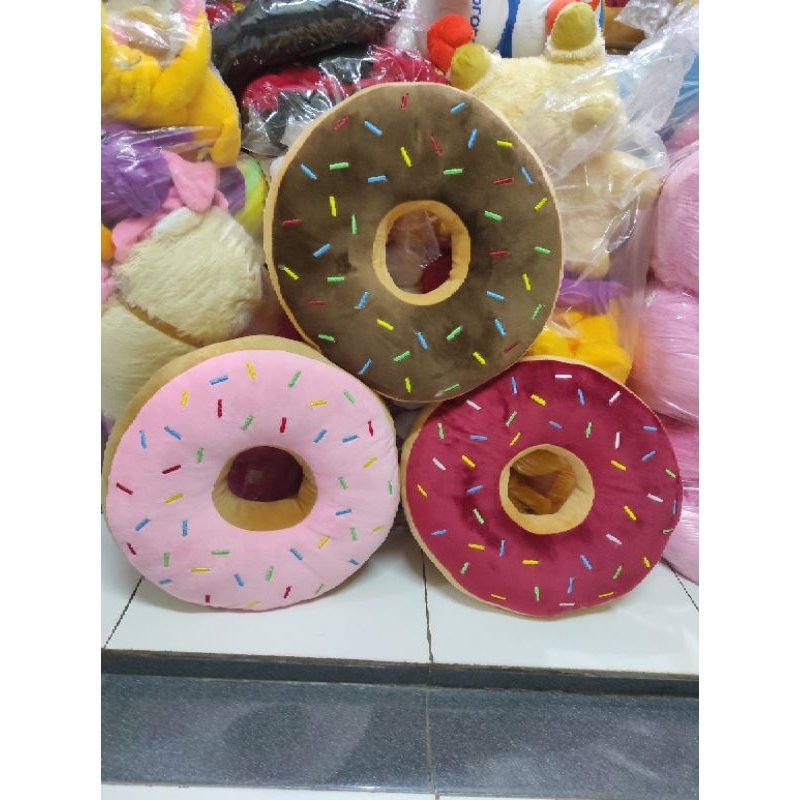 Jual Bantal donat/bantal tulang ekor /alas duduk diameter 40cm bahan ...