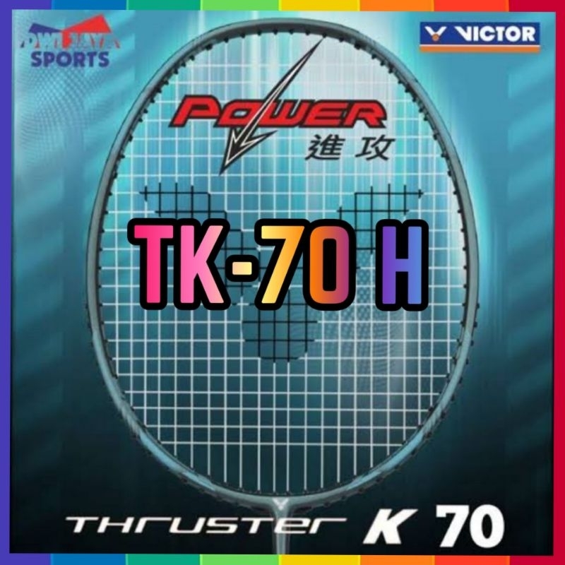 Jual Victor Thruster K 70 | TK-70 H Badminton Racket | Shopee Indonesia