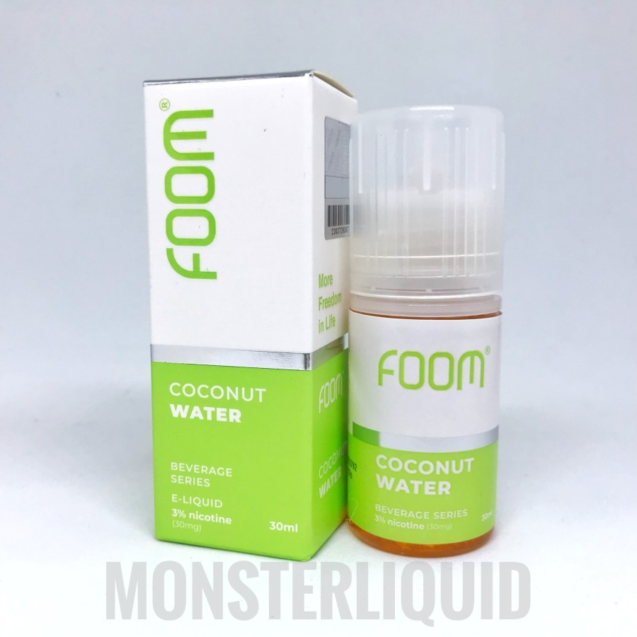 Jual SALT FOOM BEVERAGE SERIES COCONUT WATER BY FOOM LAB 30MG 30ML ...
