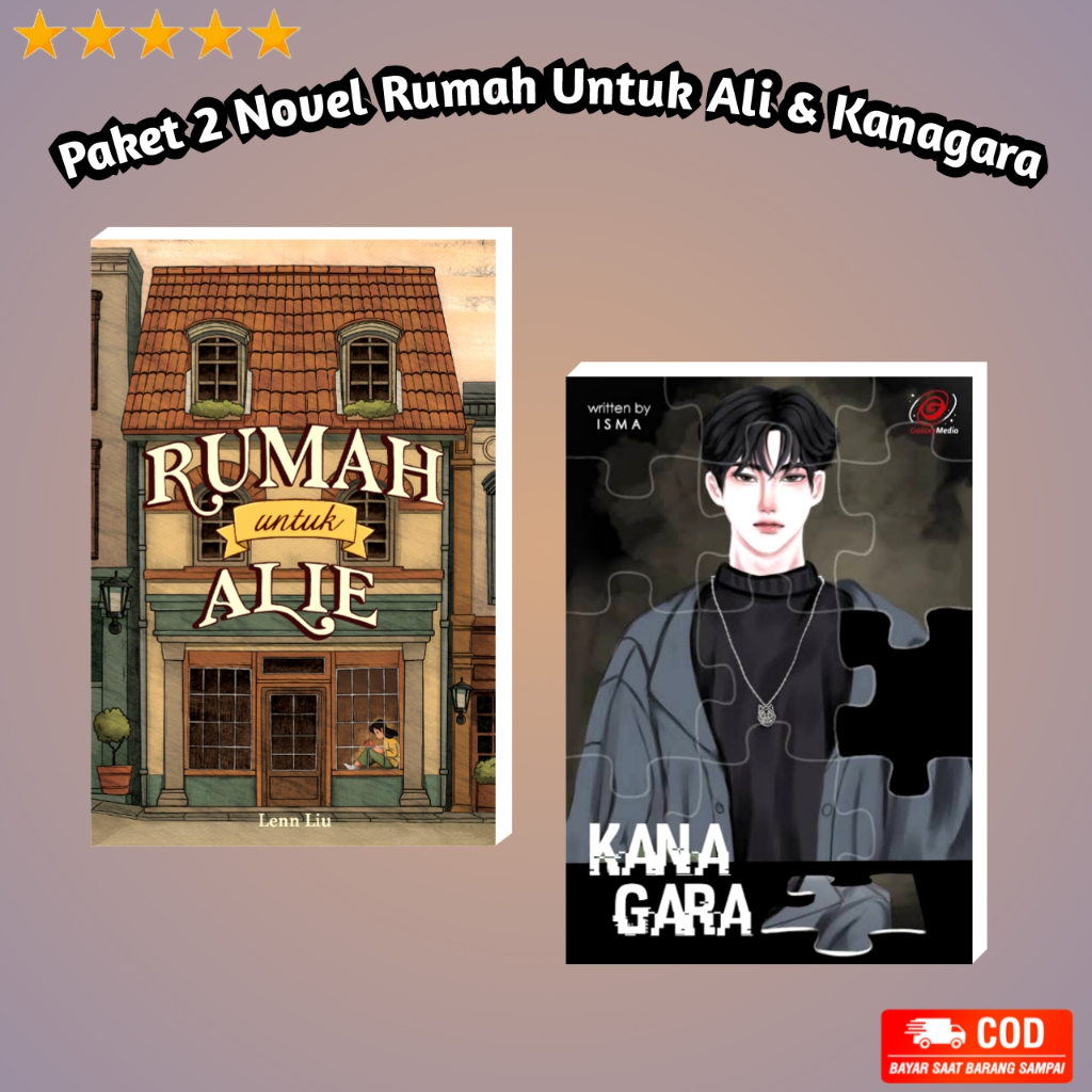Jual Paket 2 Novel Rumah Untuk Ali & Kanagara / M P | Shopee Indonesia
