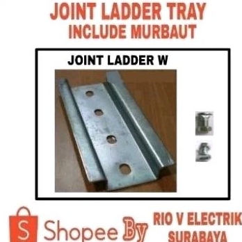 Jual JOIN LADDER W TRAY U dan C ELECTRO 100 MM 50 MM FITTING Jointing ...