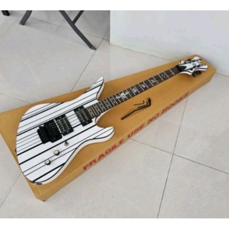 Jual Gitar Synyster gates up down custom a7X | Shopee Indonesia