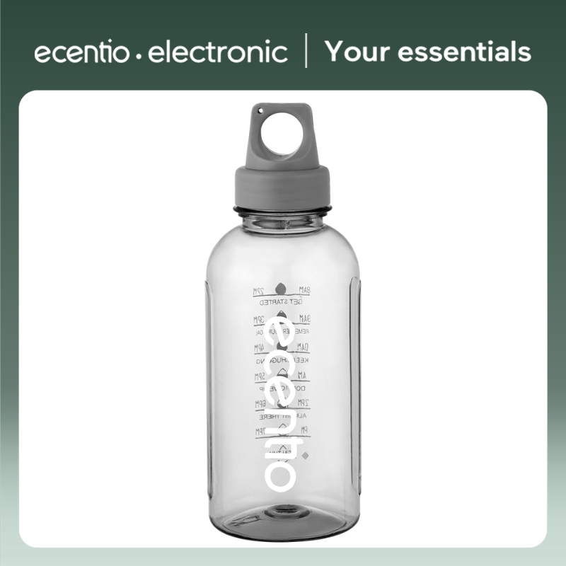 Jual ecentio Botol minum 500ml Tumblr botol transparan / botol olahraga ...