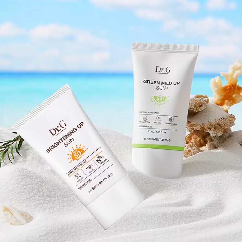 Jual Dr.G sunscreen 50ML/Dr.G Green Mild/Dr.G Brightening Up Sun+ SPF50 ...