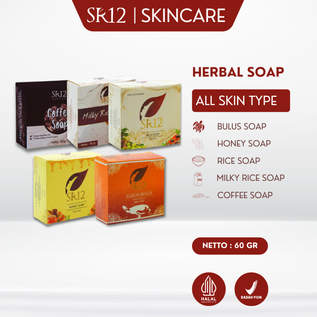 Jual SR12 Sabun Batang Herbal Atasi Jerawat Kulit Kering Kusam Sensitif ...