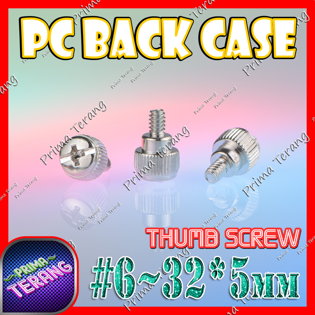 Jual Baut Skrup Thumbscrew Tutup Casing Komputer PC Thumb Screw CPU ...
