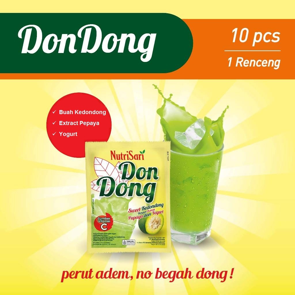 Jual Nutrisari Don Dong Minuman Serbuk Sweet Kedondong Sumber Vit C ...