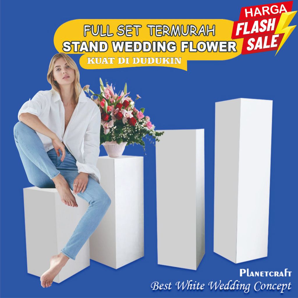 Jual STANDING FLOWER Display Bouqet Standing Buket rak Bucket Rak Bunga ...