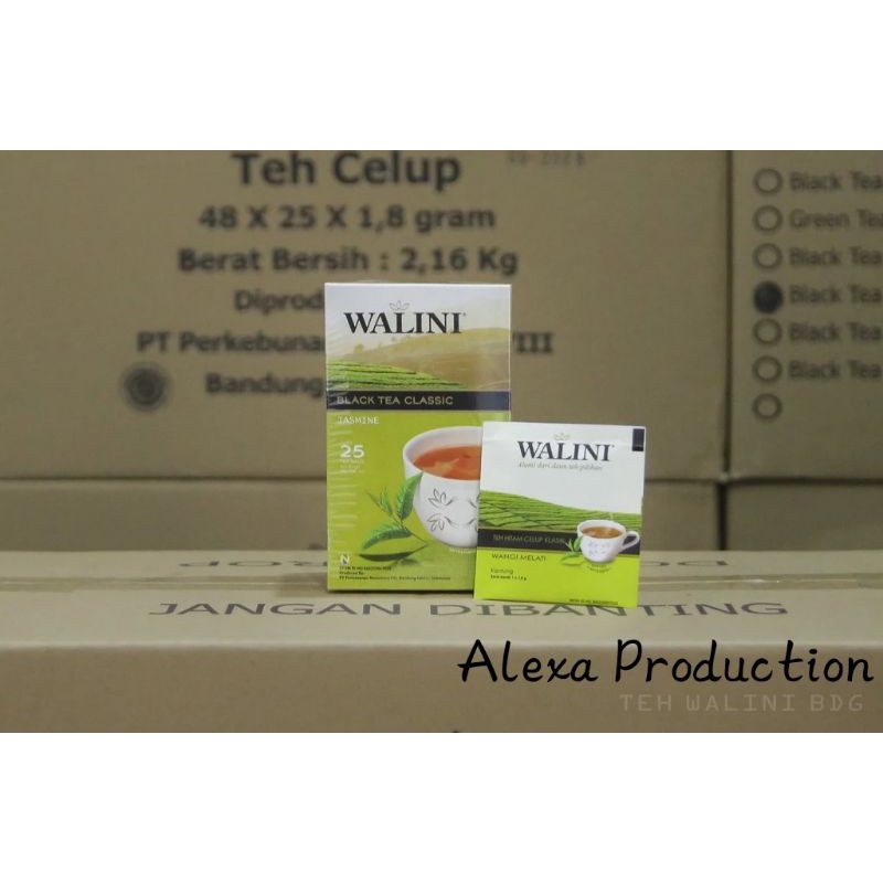 Jual Teh Walini Rasa Jasmine tea kemasan 25gr Asli Bandung | Shopee ...
