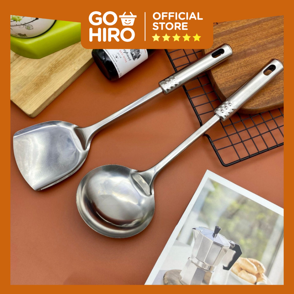 Jual Spatula Centong FULL Stainless Cooking Tools / Besar Katel Kuali ...