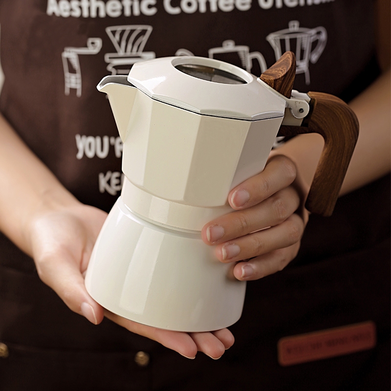 Jual Double Valve Mocha Pot Moca Pot Espresso Pot Mocha Supercharged ...