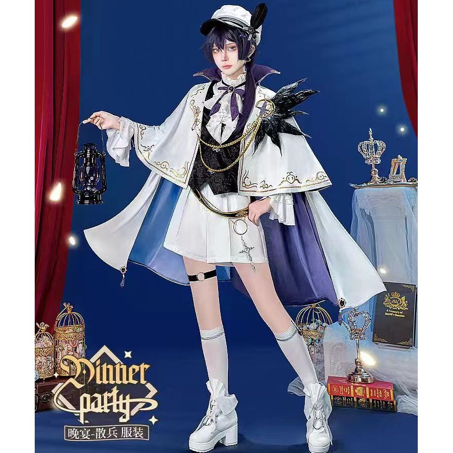 Jual Genshin Impact Doujin Scaramouche Wanderer Cosplay Costume Men Cos ...