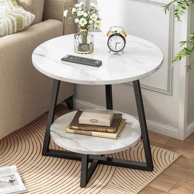 Jual RJP FURNITURE Meja Sudut Oxagonal Minimalis Estetik Industrial ...