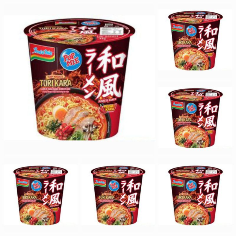 Jual Pop Mie Mi Instan Cup Ramen Kuah Rasa Ayam Spesial / Japanese ...