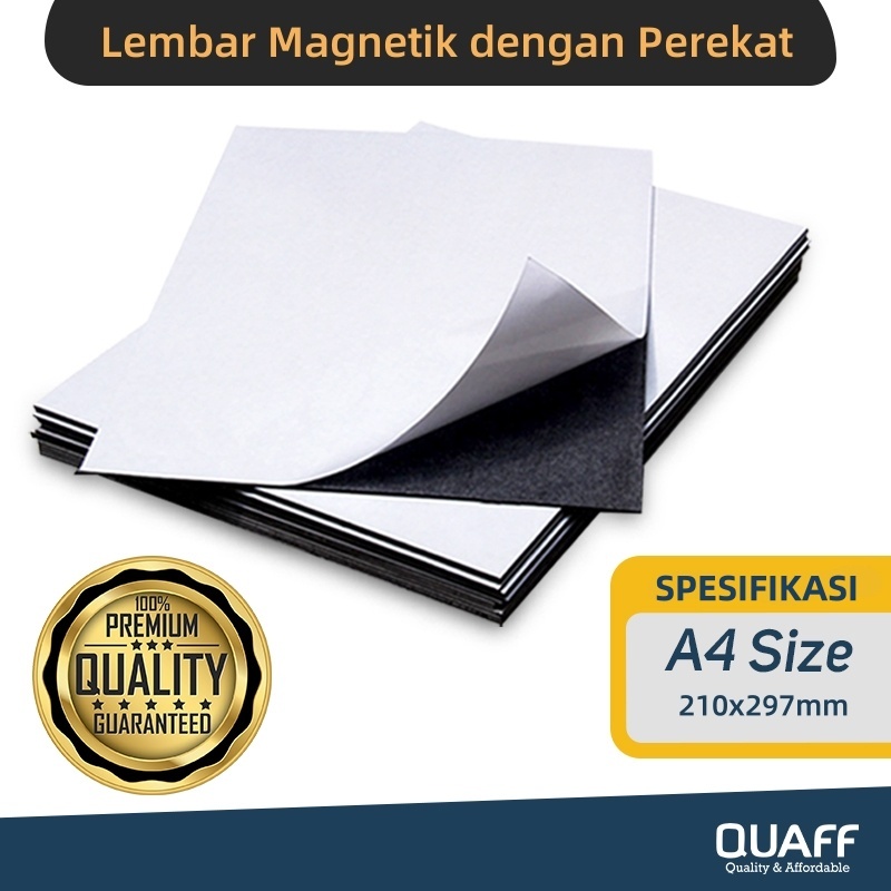 Jual Magnetic Sheet magnet sheet Ukuran A4 1mm (Polos atau Tanpa Stiker ...