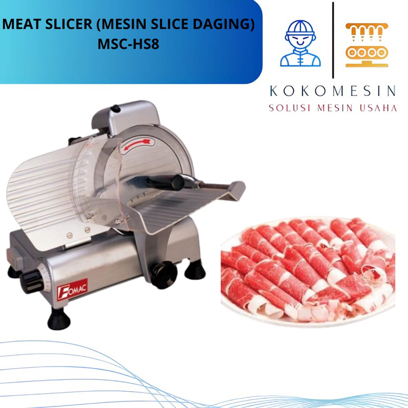 Jual MESIN SLICE DAGING MEAT SLICER MSC-HS8 | Shopee Indonesia