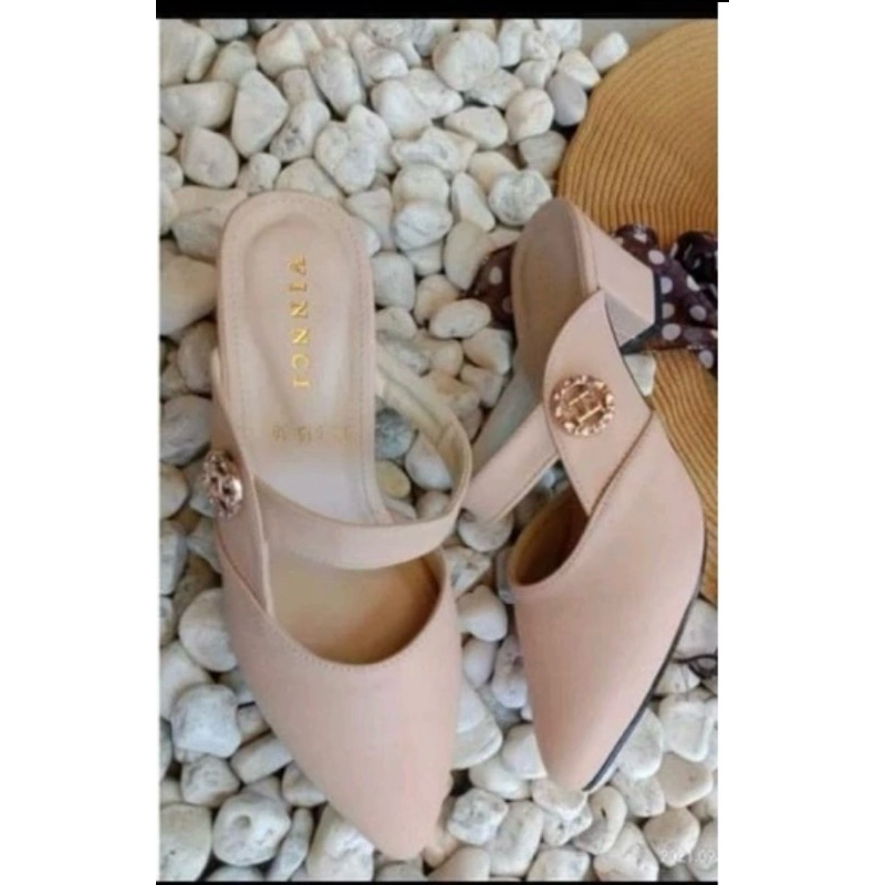 Jual heels kondangan tapak tahu 4cm | Shopee Indonesia