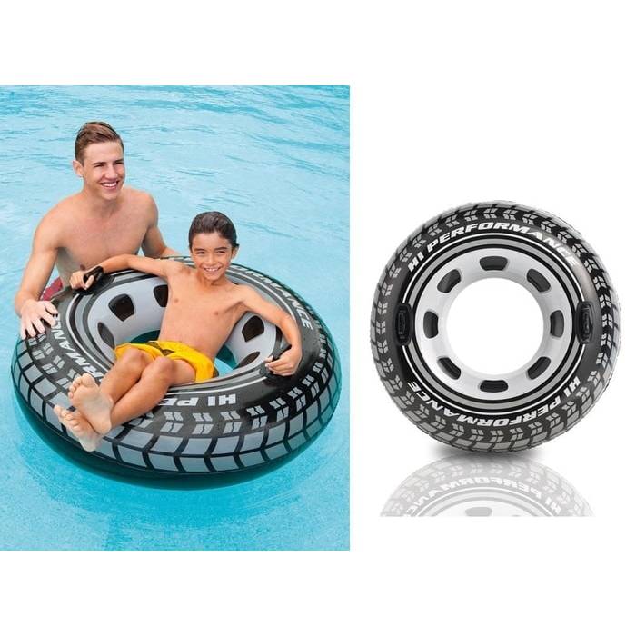 Jual Ban Renang Giant Tire Tube Swimming Pool 91cm - INTEX 59252 ...