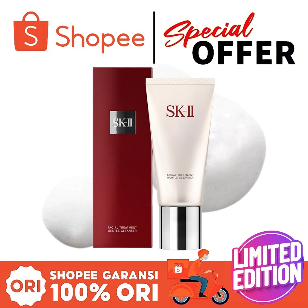 Jual SK-II - SK II SK2 Facial Treatment Gentle Cleanser • 20g/120g(New Packaging) | Shopee Indonesia