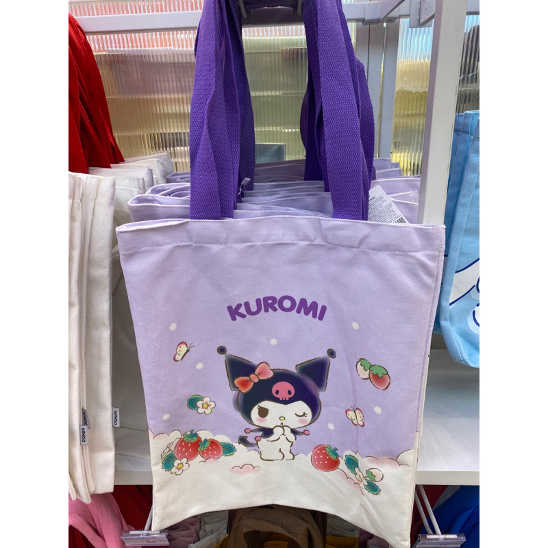 Jual Tote bag Kuromi ungu original miniso | Shopee Indonesia