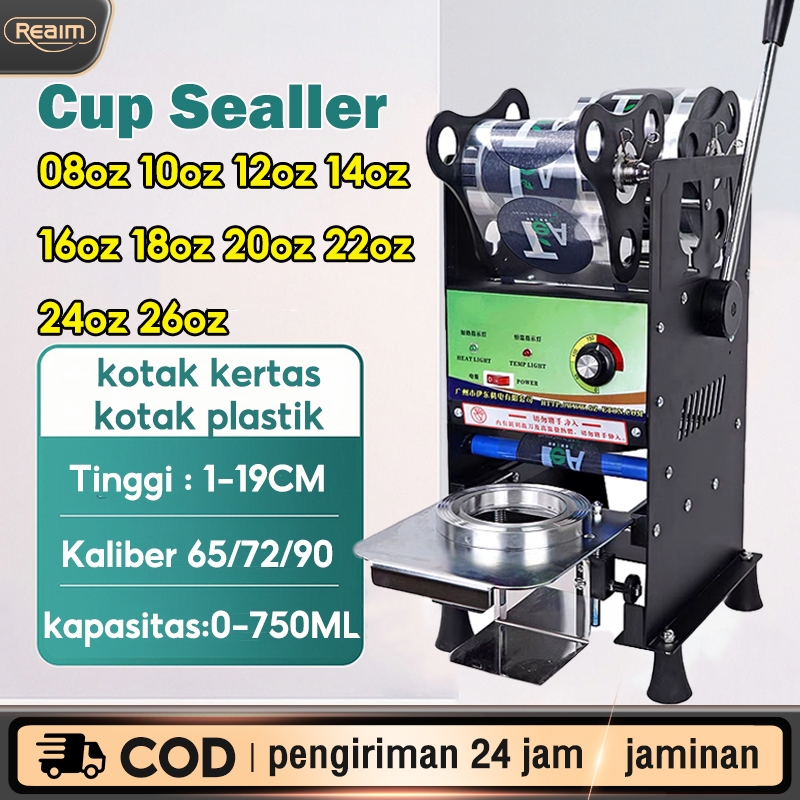 Jual Cup Sealer 8oz - 26oz Mesin Press Gelas Plastik / Cup Sealer ...