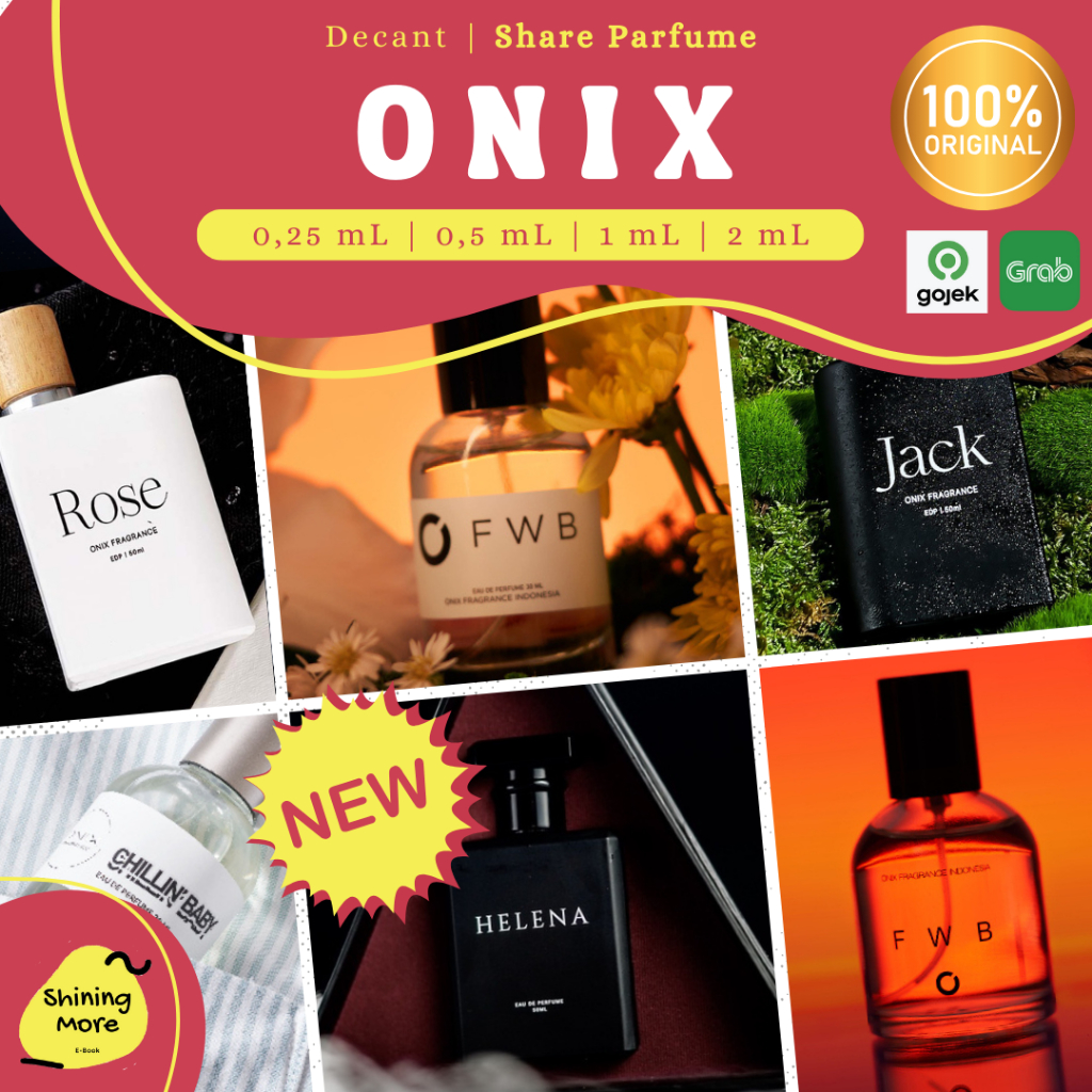 Jual [FREE GIFT] ONIX FRAGANCE [ share in jar / decant ] Call Me Bento ...