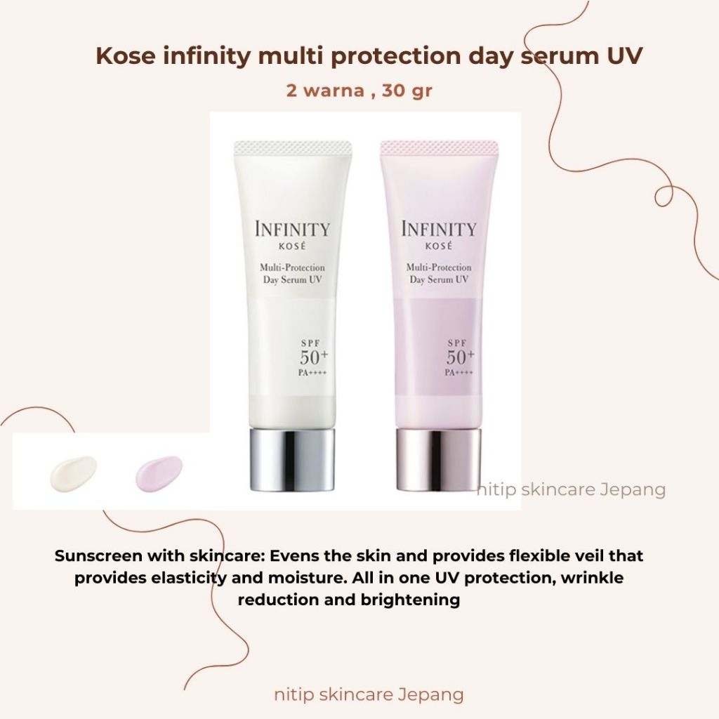 Jual kose infinity multi protection day serum UV original kose infinity japan | Shopee Indonesia