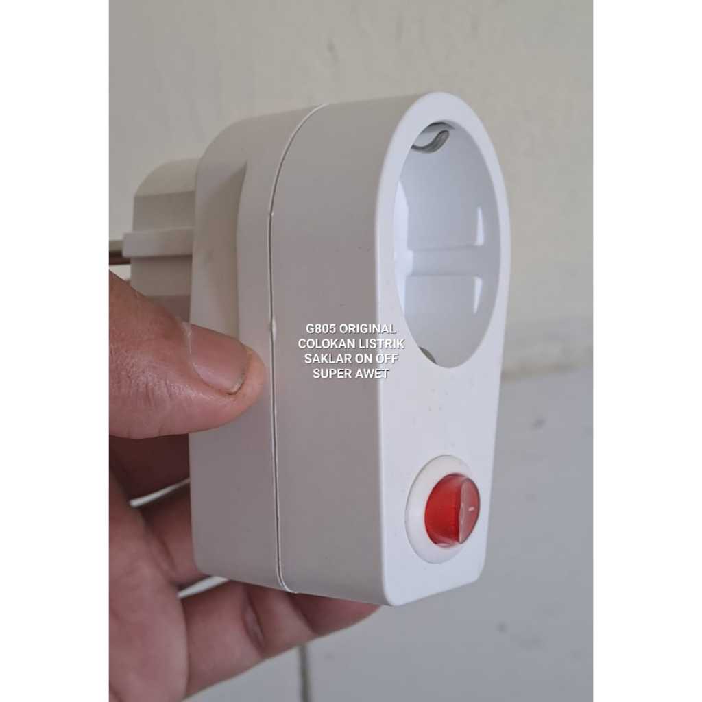 Jual G805 STOP KONTAK SETRUM LISTRIK OVER STEKER TERMINAL TAHAN PANAS ...