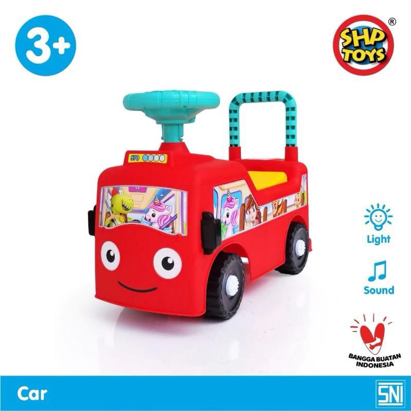 Jual Mainan bus tayo telolet SHP 570 mobil dorong anak | Shopee Indonesia
