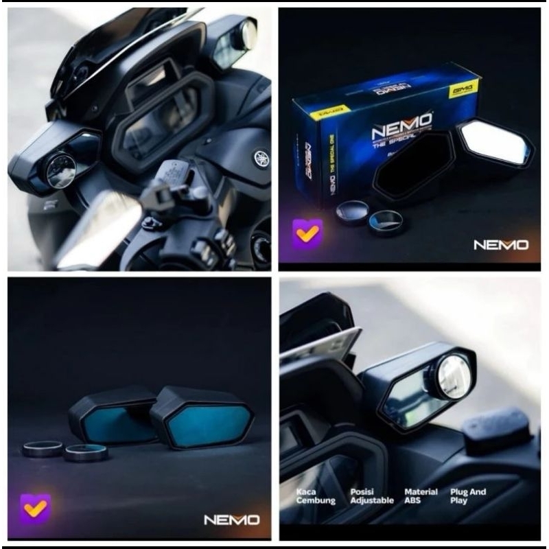 Jual NEMO Spion Body Xmax X-Max New Connected 2023 Nemo Original Spion ...