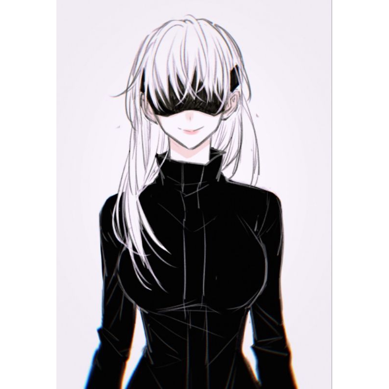 Jual Pre order costume gojo female jujutsu kaisen jjk | Shopee Indonesia