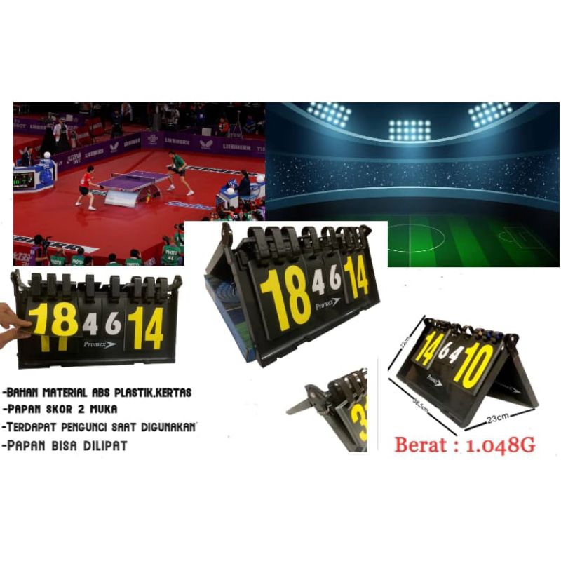 Jual PAPAN SCORE Voli,tennis meja,basket,futsal dll | Shopee Indonesia