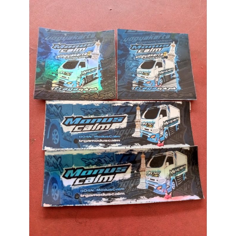 Jual STIKER MODUS CALM TCI ORI UNIT ISI 4 | Shopee Indonesia
