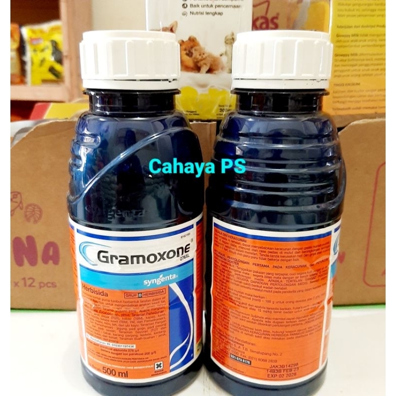 Jual Gramaxone 276 SL Racun rumput 500 ml | Shopee Indonesia
