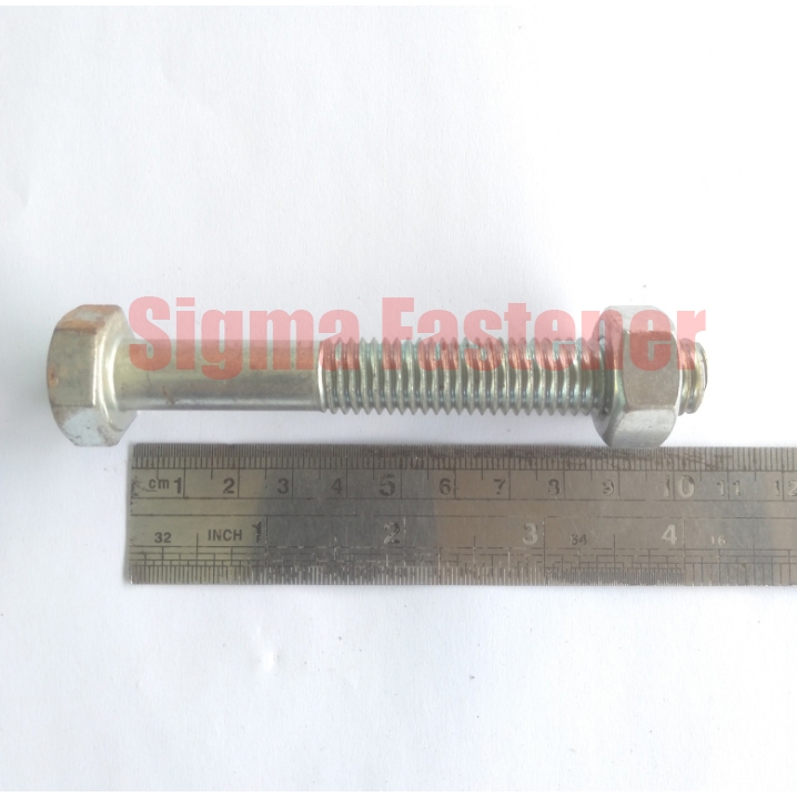 Jual Baut Mur Putih (BMP) M14x100 | Shopee Indonesia