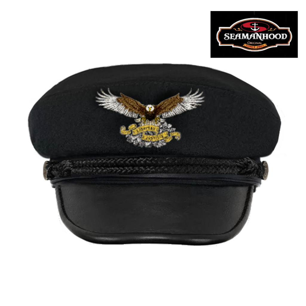 Jual Topi Vintage Fiddler Hat Pria Klasik Premium - Topi Kapten Pelaut ...