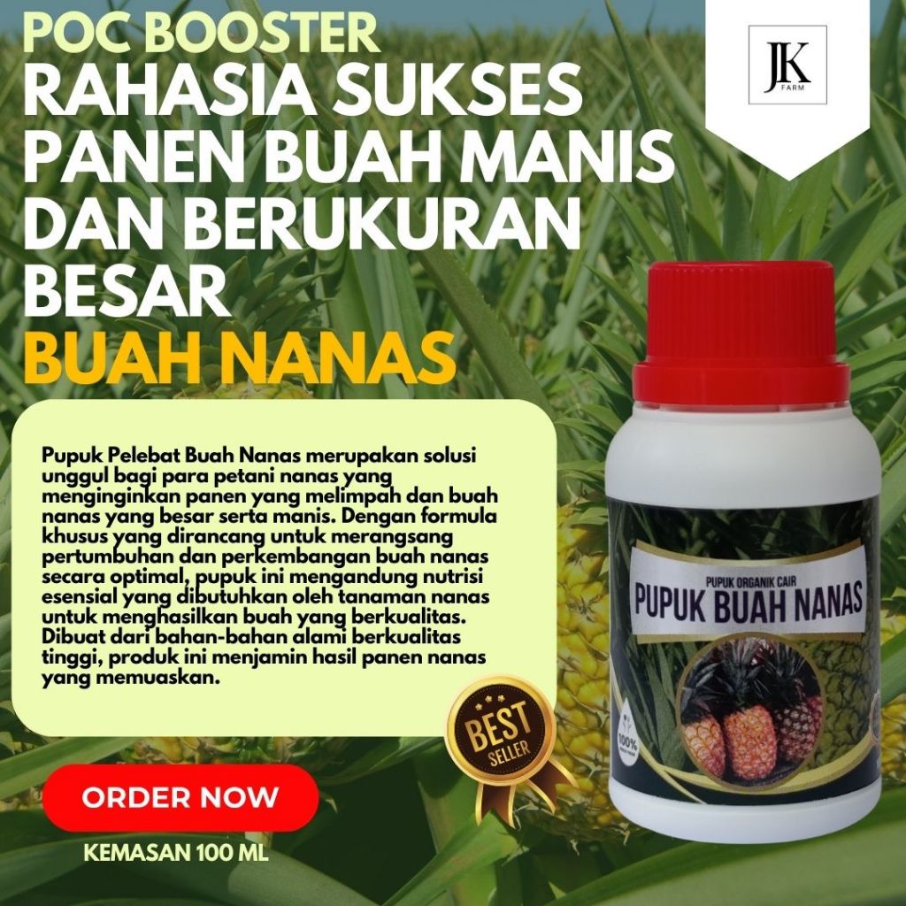 Jual POC Booster Pupuk Organik Cair Buah dan Sayuran Pupuk Cair Organik Untuk Tanaman dan Buah ...