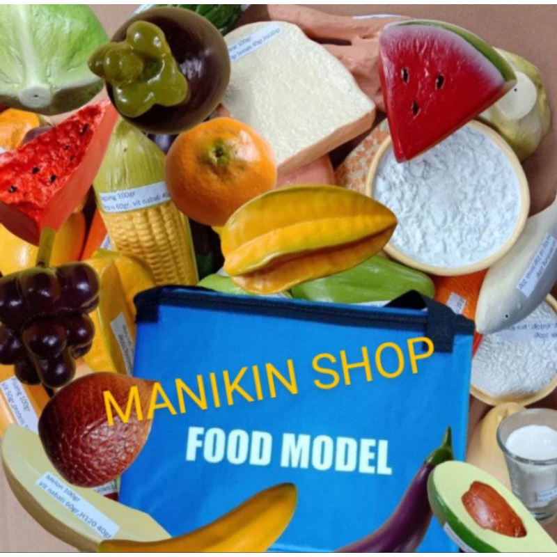 Jual FOOD MODEL 51 ITEM/REPLIKA MAKANAN 4 SEHAT 5 SEMPURNA/FOOD MODEL ...